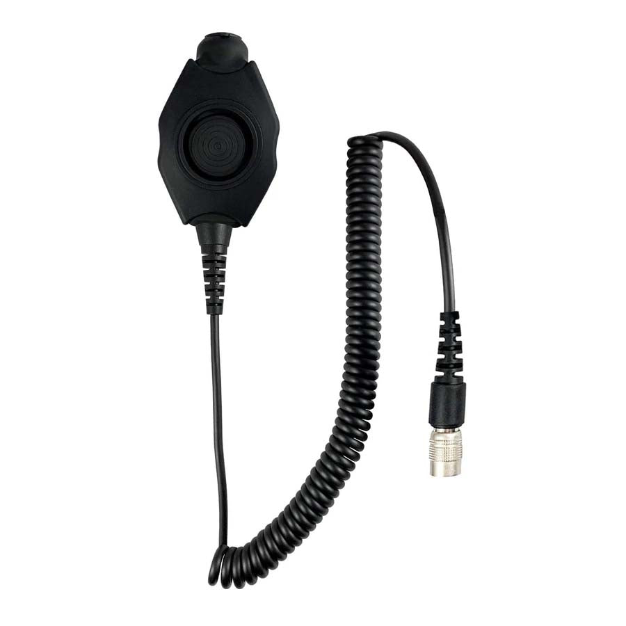 Waterproof PTT with Universal Quick Disconnect Connector (Replaces Hir ...
